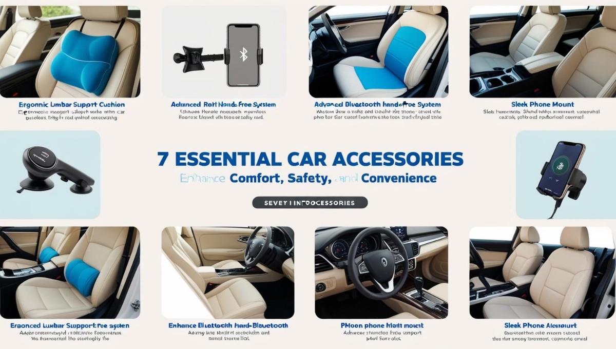 7 Essential Car Accessories for a More Comfortable Drive - Dkaiauto